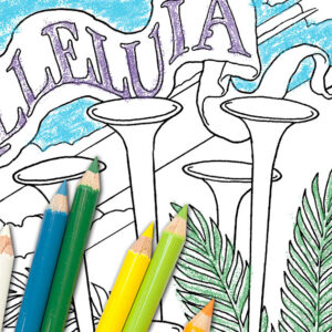 LCMS Worship - Children's coloring book for Easter Vigil