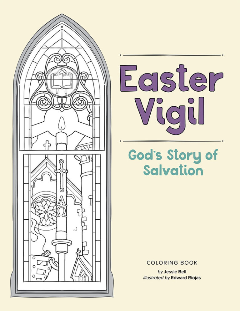 LCMS Worship - Children's coloring book for Easter Vigil